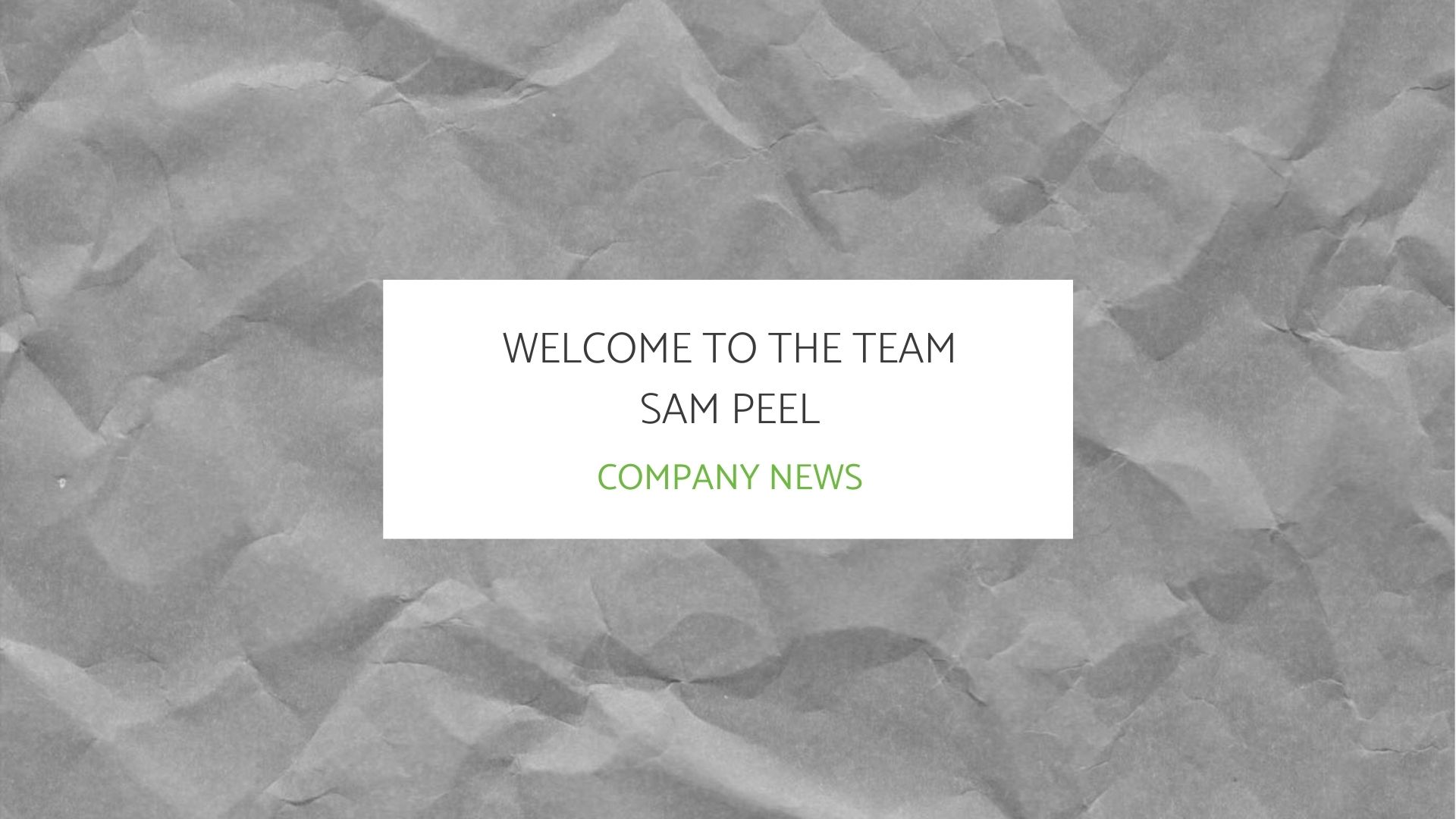 Welcome to the Team Sam - Brokerplan Academy